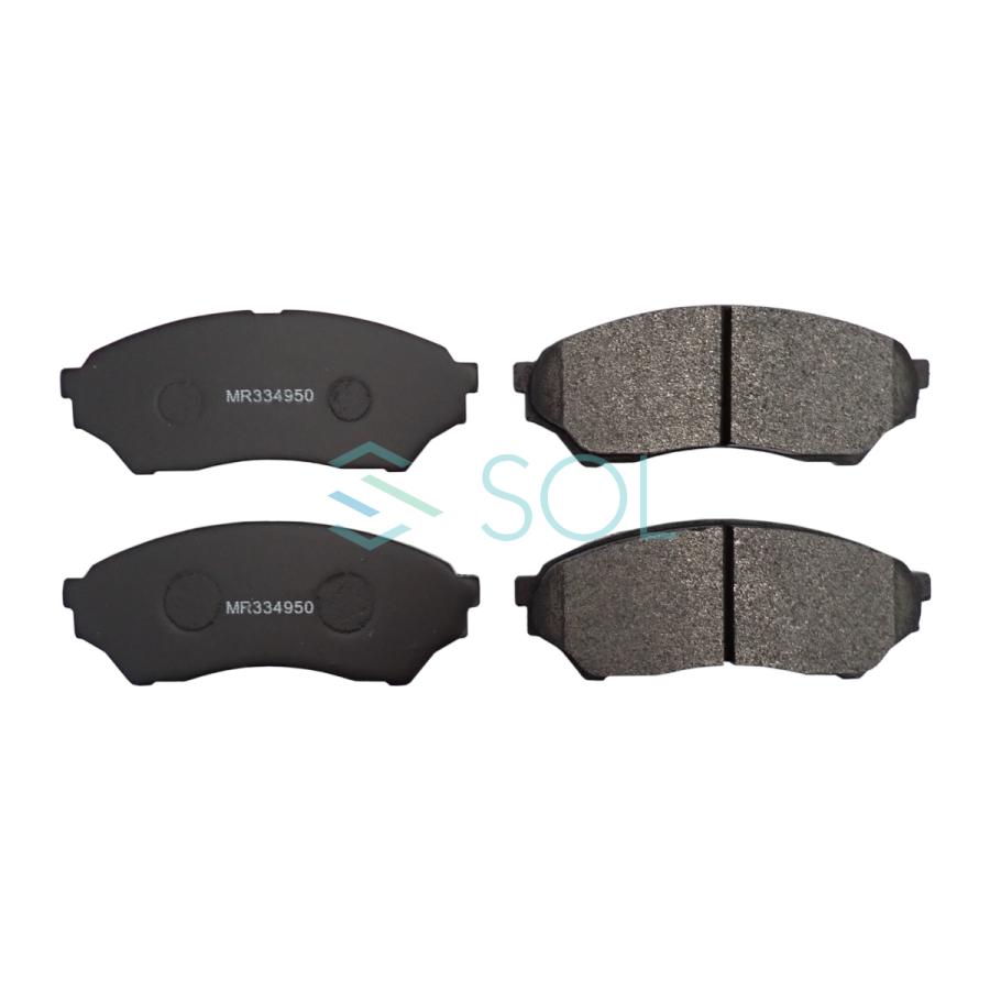 三菱 HAPAD パジェロ ミニ H51A フロント ブレーキパッド ディスクパッド 左右セット MR334950 MR334953 18時まで即日出荷 : 自動車パーツの宝箱 エスオーエル ...