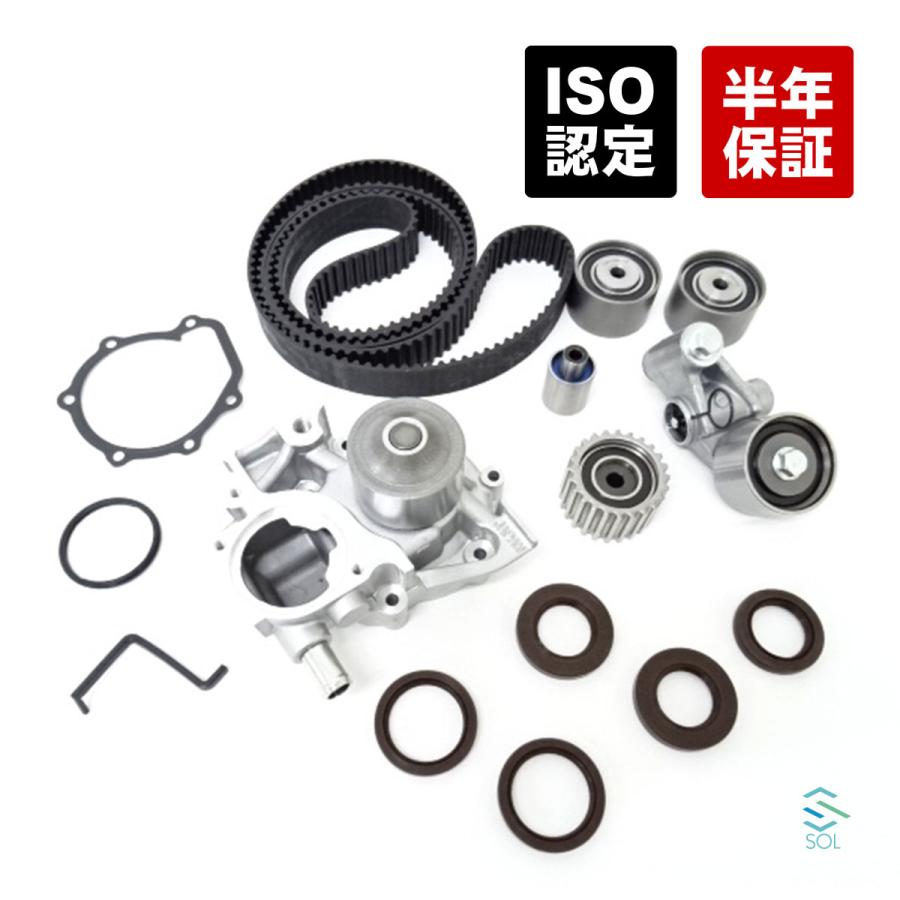 SUBARU（スバル） レガシィ(BL5 BP5) NA車 タイミングベルトセット ウォーターポンプ オートテンショナー等 12点セット ...