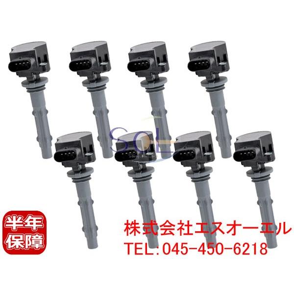 Mercedes-Benz ベンツ R230 W164 X164 W251 W463 イグニッションコイル 8本セット(1台分) SL550 ...