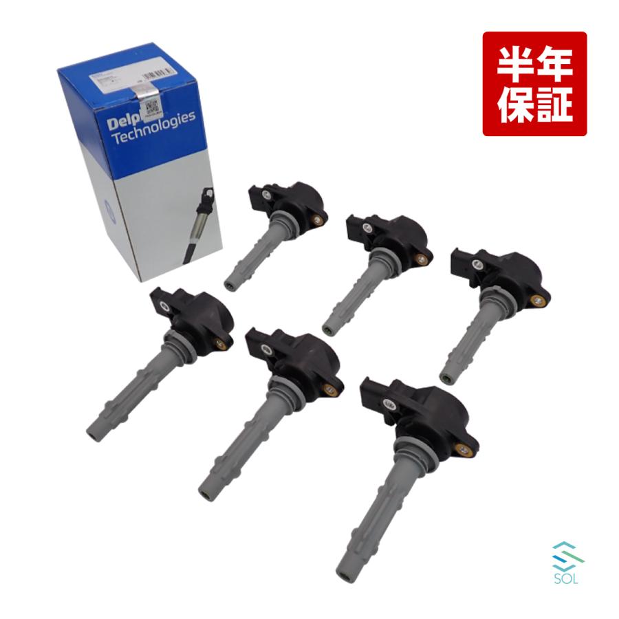 Mercedes-Benz DELPHI ベンツ Eクラス W211 E250 E280 E300 E350 イグニッションコイル 6本 1台分 0001501980 2729060060 ...