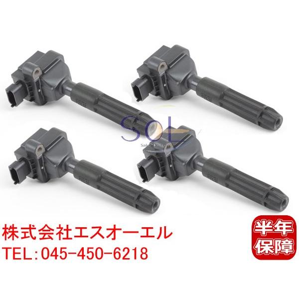 Mercedes-Benz ベンツ W202 W203 R170 W208 W210 イグニッションコイル 4本セット(1台分) C180 ...