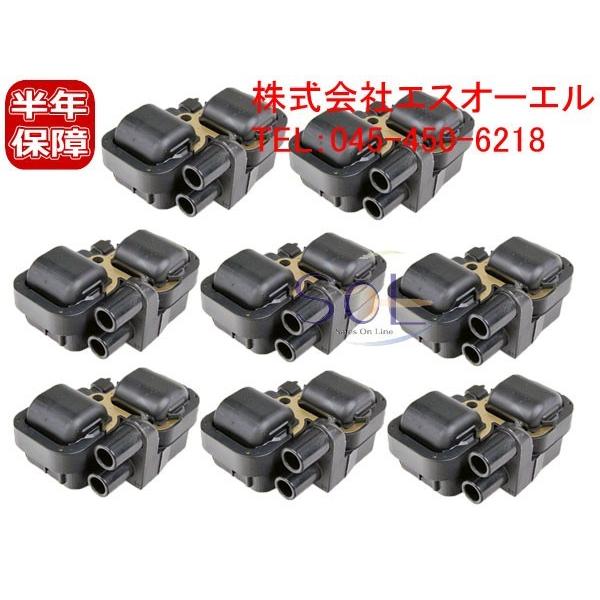Mercedes-Benz ベンツ MLクラス W163 ML430 ML55 イグニッションコイル 8本 0001587803 ...