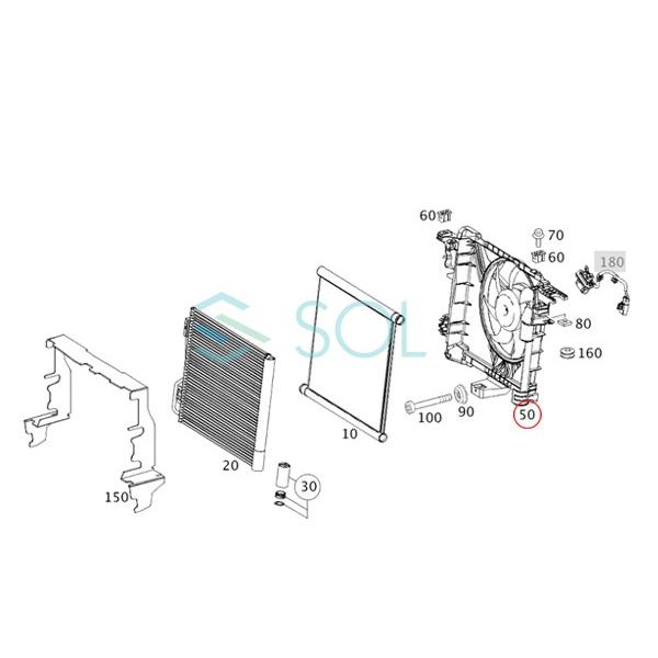 スマート フォーツー 451 ラジエーター ブロアファン 電動ファン 0002009323 出荷締切18時 : 自動車パーツの宝箱 SOL ...