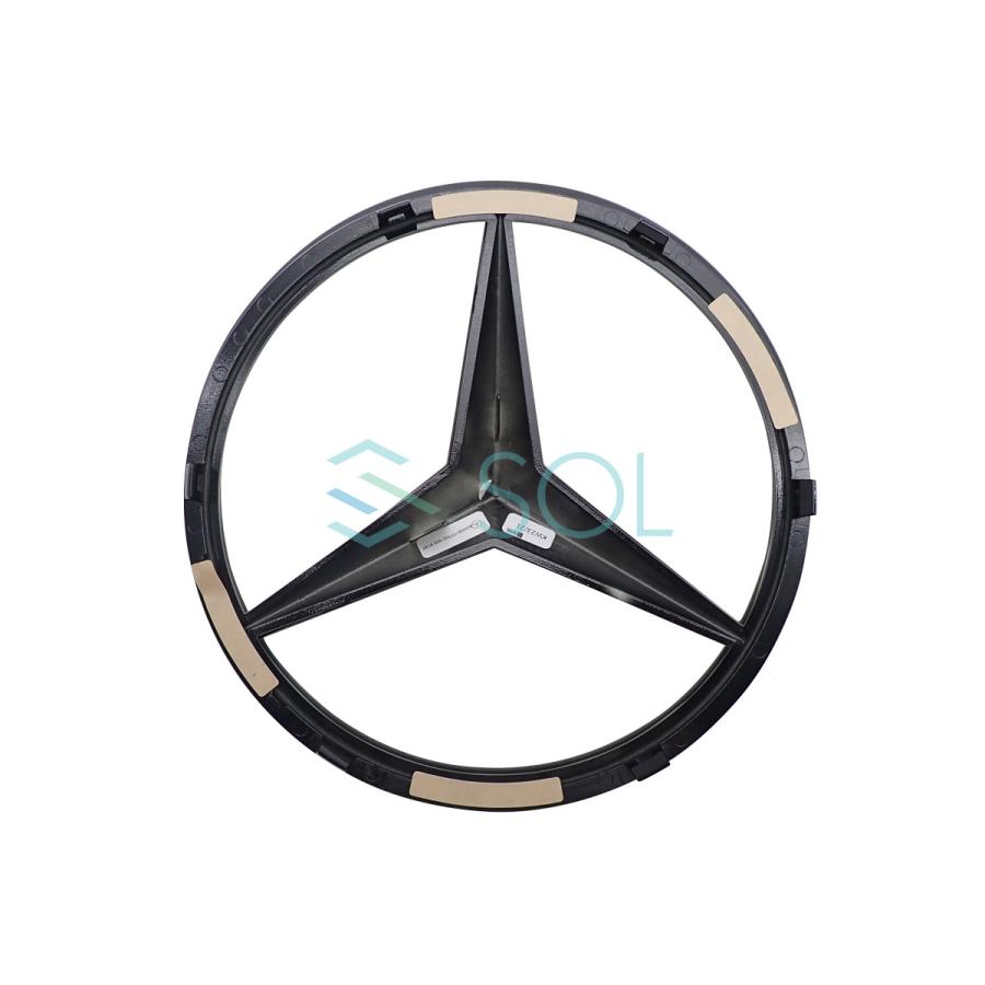Mercedes-Benz（メルセデス・ベンツ） ベンツ Gクラス W463A ナイトパッケージ 純正 スターマークエンブレム ブラック ...