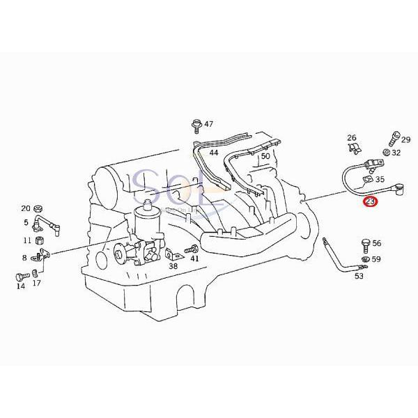 Mercedes-Benz（メルセデス・ベンツ） ベンツ W140 W638 クランクシャフトセンサー クランクシャフトポジションセンサー ...