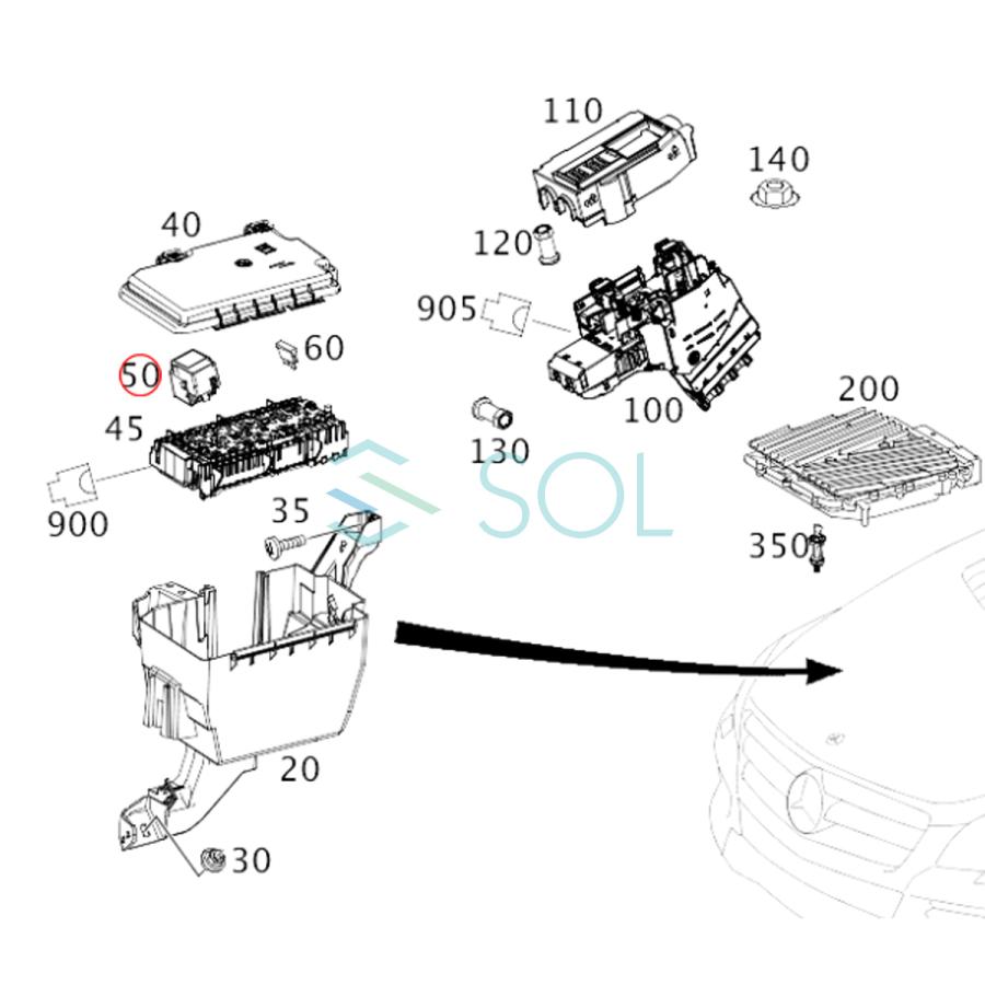 ベンツ W176 W246 W202 W203 マルチリレー A180 A250 B180 B250 C180 C200 C220 C230 ...