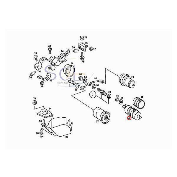 Mercedes-Benz ベンツ W201 W202 W140 W463 フューエルポンプ 燃料ポンプ 190E C280 S280 ...