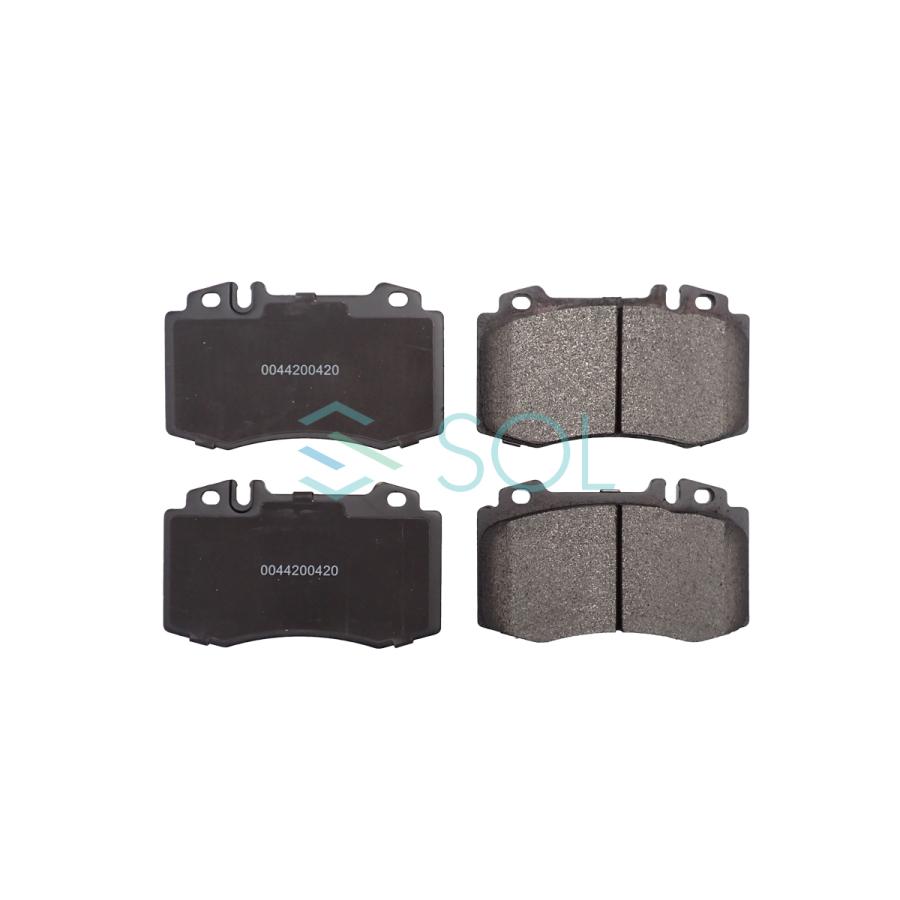 Mercedes-Benz HAPAD フロント ブレーキパッド 左右セット ベンツ W215 W220 CL500 CL600 CL55 ...