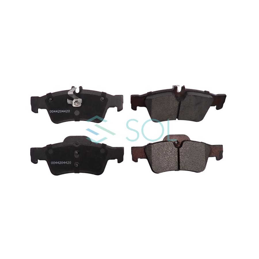 Mercedes-Benz HAPAD リア ブレーキパッド ベンツ W211 W218 W219 E240 E250 E280 E300 E320 E350 E500 E550 CLS350 ...