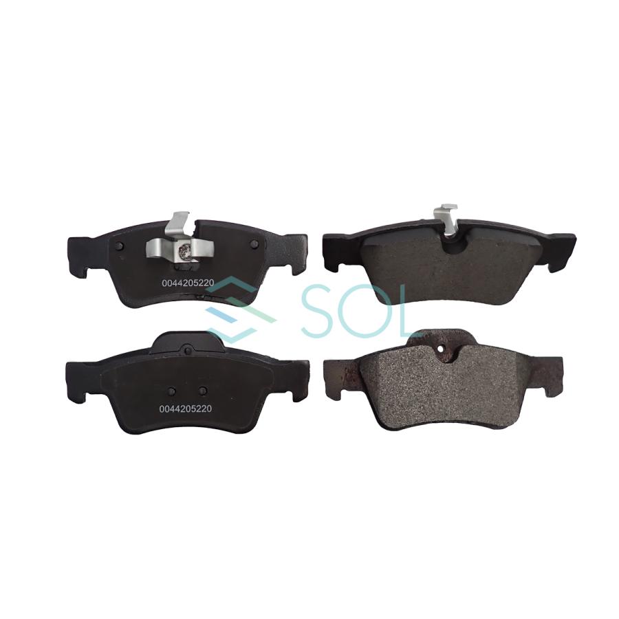 Mercedes-Benz HAPAD リア ブレーキパッド ベンツ W164 W251 W463 ML350 ML500 ML550 ...