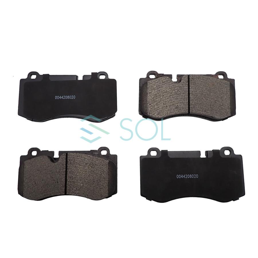 Mercedes-Benz HAPAD フロント ブレーキパッド + ブレーキパッドセンサー ブレーキローター ベンツ W211 W212 ...