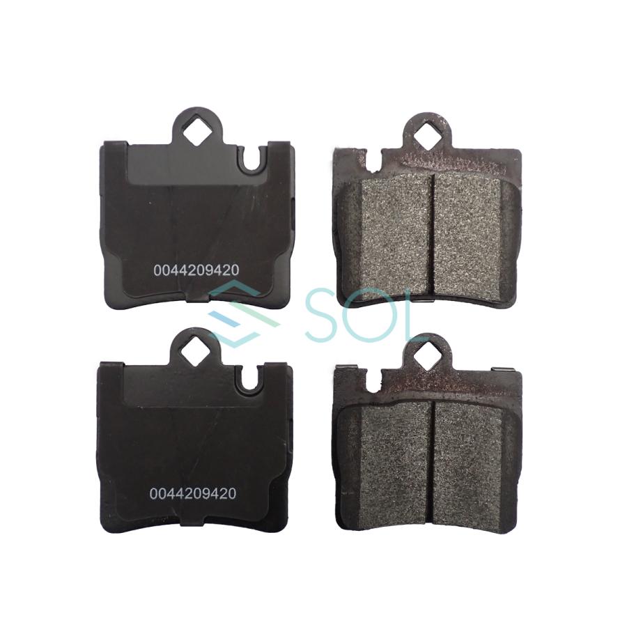 Mercedes-Benz HAPAD リア ブレーキパッド 左右セット ベンツ W215 W220 CL500 CL600 CL55 ...