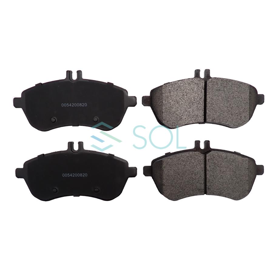 Mercedes-Benz HAPAD フロント ブレーキパッド ベンツ W204 W207 W212 R172 C180 C200 C250 ...