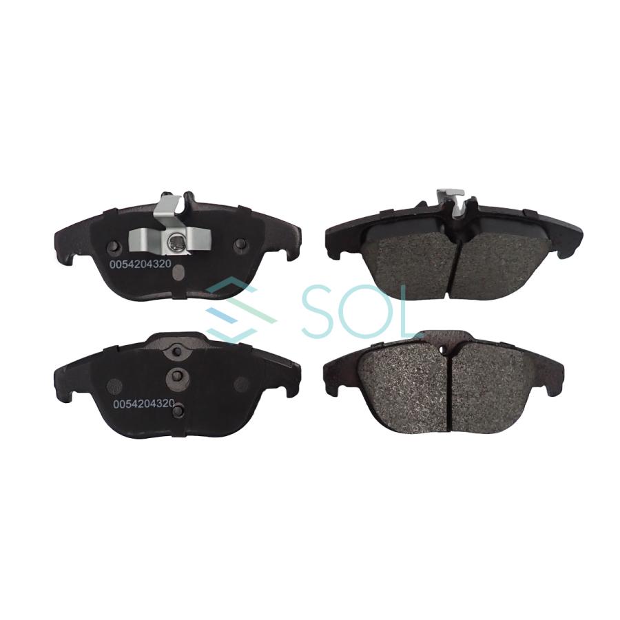 Mercedes-Benz HAPAD リア ブレーキパッド ベンツ W204 W207 C180 C200 C250 C300 C350 ...