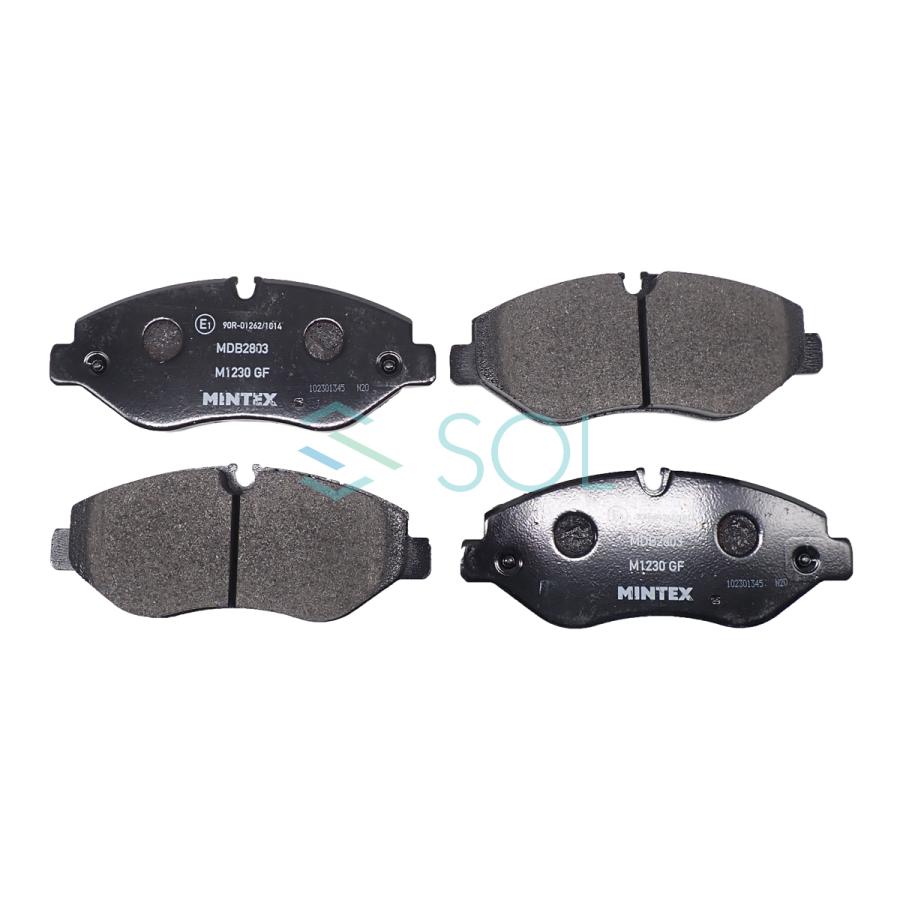 Mercedes-Benz ベンツ W447 W639 フロント ブレーキパッド 左右セット V220d V350 0054205220 ...