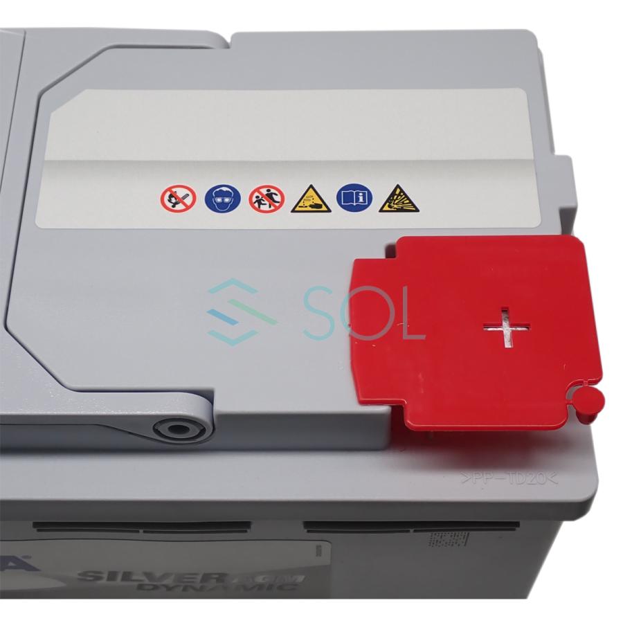 ボルボ S80 XC90 バッテリー VARTA製 シルバー ダイナミック AGM 12V 95AH 850A 595901085 ...