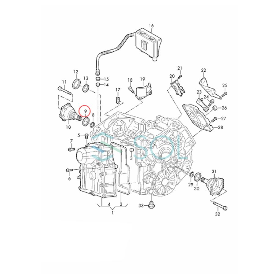 フォルクスワーゲン VW ルポ ニュービートル パサート パサートCC ポロ シロッコ トゥーラン フロント デフサイドシール ...