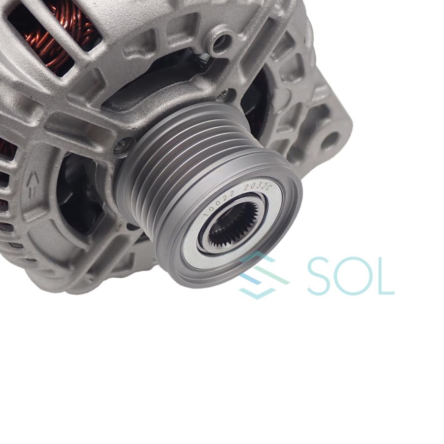 Audi（アウディ） A1(8X1 8XK 8XA 8XF) A3(8P1 8PA) オルタネーター 03C903023A ...