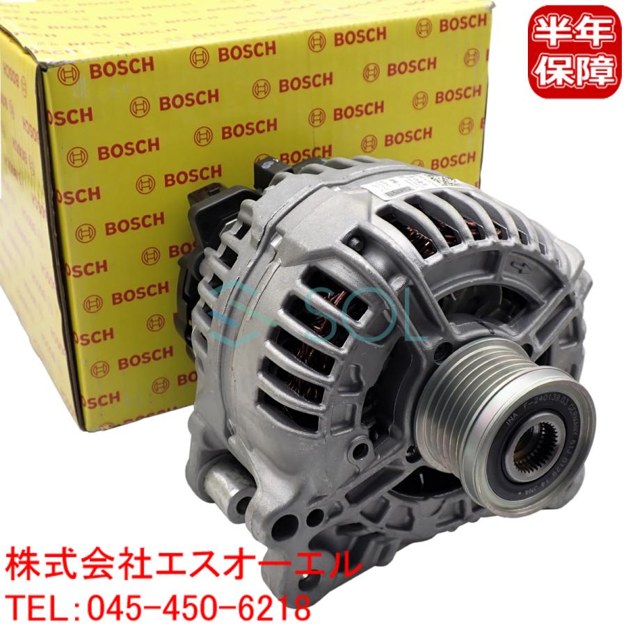 BOSCH（ボッシュ） アウディ A1(8X1 8XK 8XA 8XF) A3(8P1 8PA) オルタネーター BOSCH製 ...