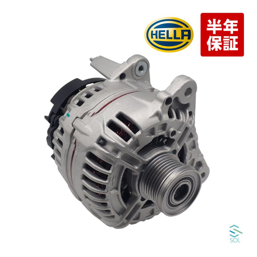 フォルクスワーゲン HELLA オルタネーター ダイナモ コア返却不要 出荷締切18時 VW ビートル(5C1 5C2 5C7 5C8 ...