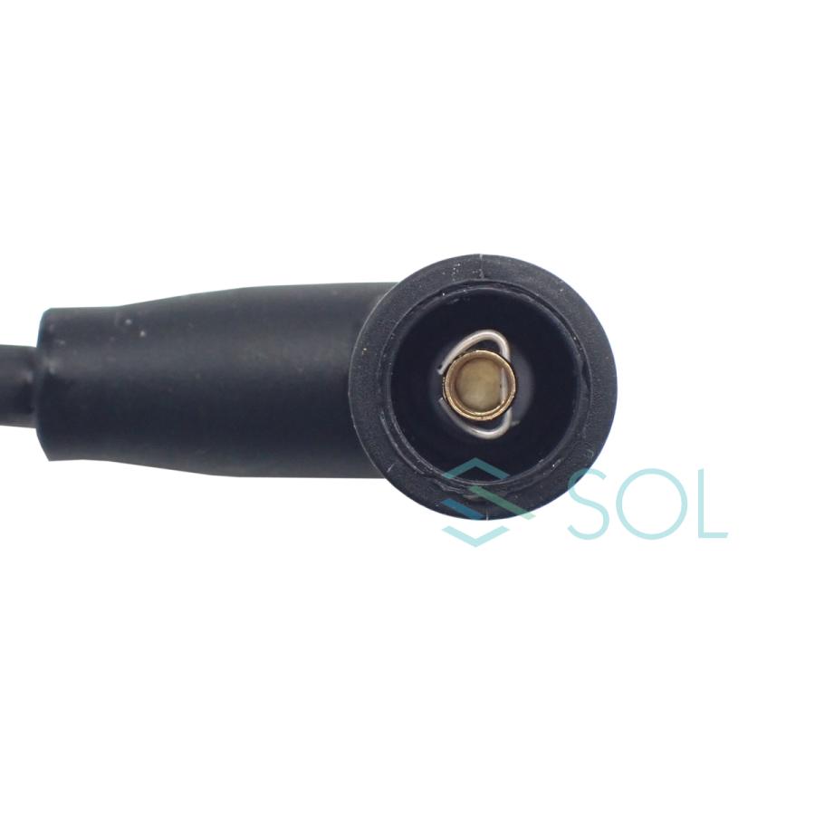 VW ゴルフ6(5K1 AJ5 517) ビートル(5C1 5C2) プラグコード イグニッションケーブル 4本セット(1台分 ...