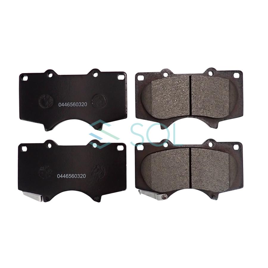 トヨタ HAPAD フロント ブレーキパッド FJクルーザー GSJ15W 左右セット 04465-60320 04465-35290 ...