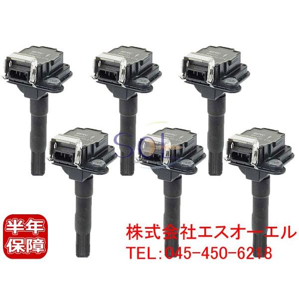 Audi アウディ S4(8D2 8D5 B5) quattro イグニッションコイル 6本セット 058905105 058905101 ...