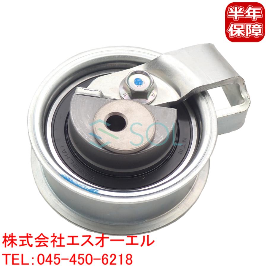 フォルクスワーゲン（Volkswagen） VW ポロ(9N_) タイミングベルト ベルトテンショナープーリー INA製 06B109243C ...