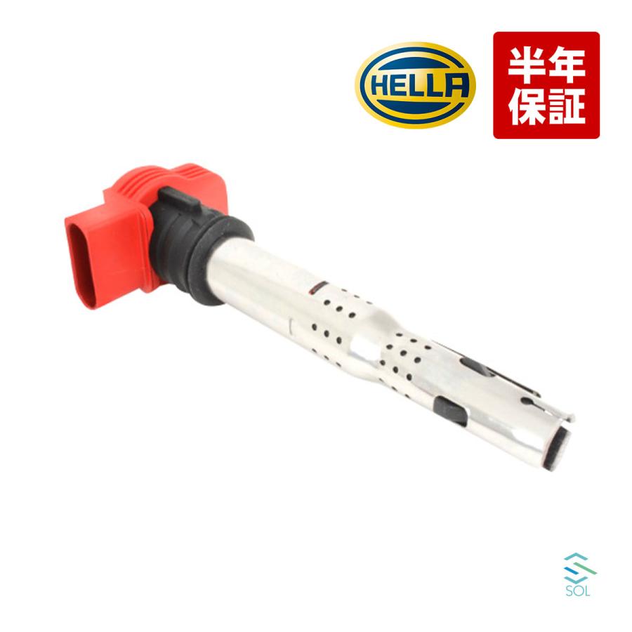 Audi HELLA アウディ A4 8E B7 イグニッションコイル 1本 06D905115K 06D905115A 06D905115C 06E905115E 18時まで即日出荷 ...