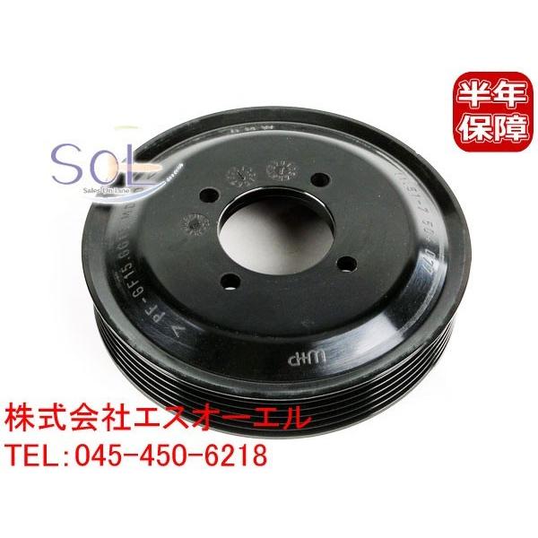 BMW 5シリーズ E61 545i 550i ウォーターポンプ ベルトプーリー 11511436590 18時まで即日出荷 ...