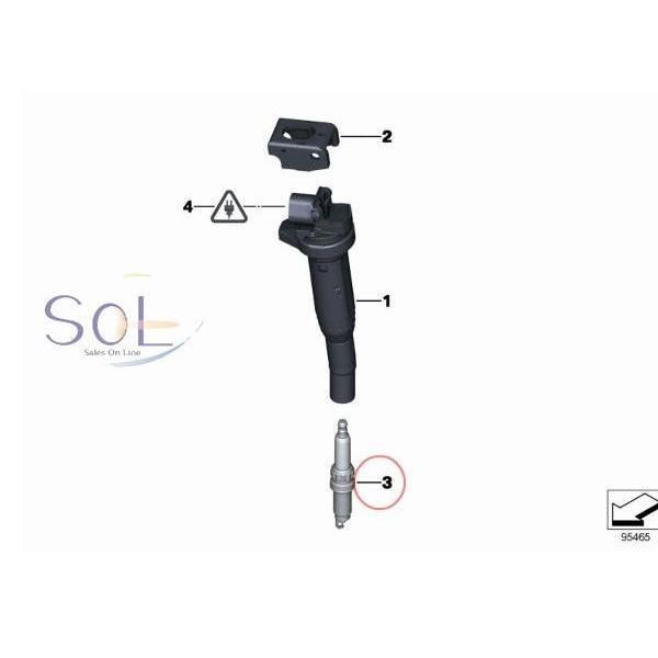 BMW MINI R50 R52 R53 プラチナプラス スパークプラグ 1本 BOSCH 12120141871 12129071003 ...