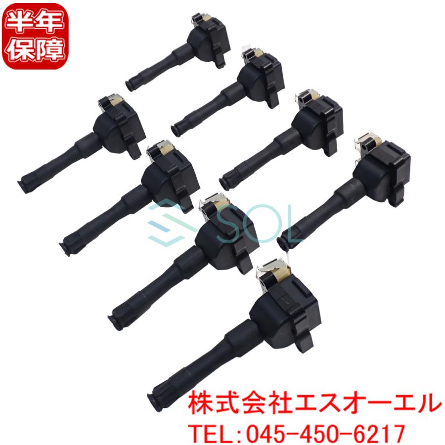 BMW BMW 7シリーズ E38 735i 740i イグニッションコイル 8本 12131703228 12131748018 ...
