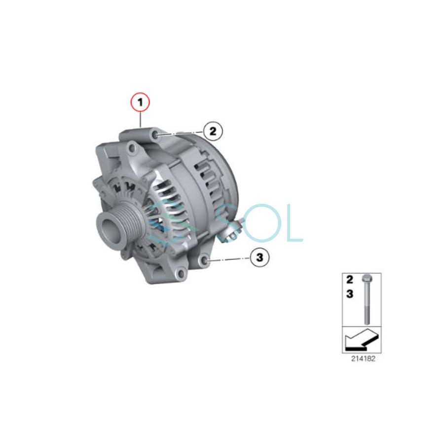 BMW BMW F10 535i オルタネーター 12317591530 12317591526 12317616121 コア返却不要 出荷 ...