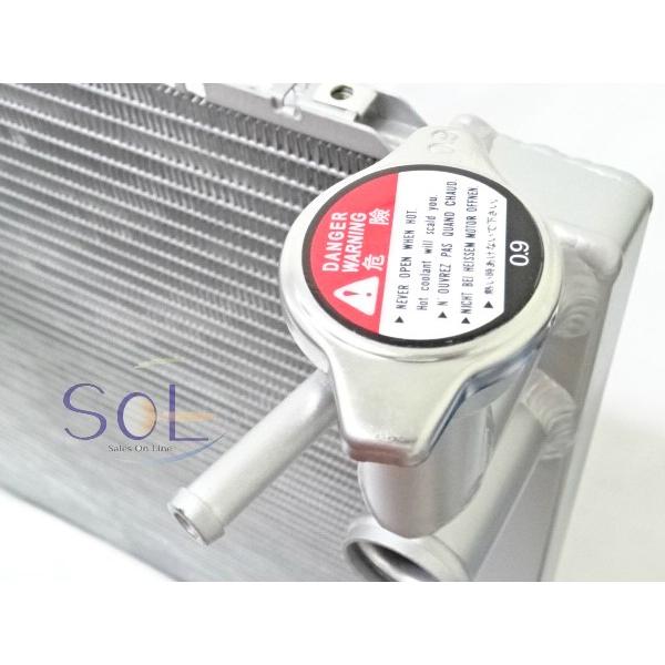 トヨタ アルファード(MNH10W MNH15W) ラジエーター ラジエター AT車用 キャップ付 16041-20280 16041 ...