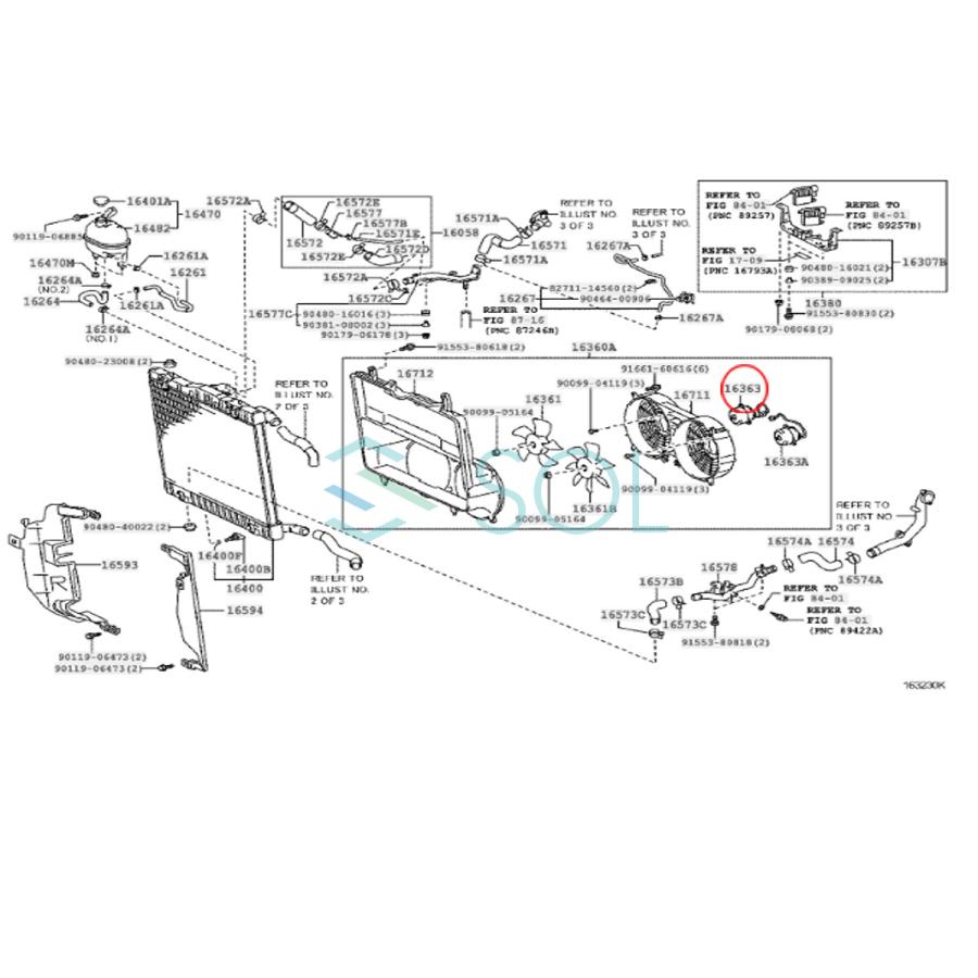 トヨタ CAPSOL レジアスエース KDH201K ラジエター 電動ファンモーター 運転席側 16363-20390 : 自動車パーツの宝箱 SOL - 通販 - Yahoo!ショッピング