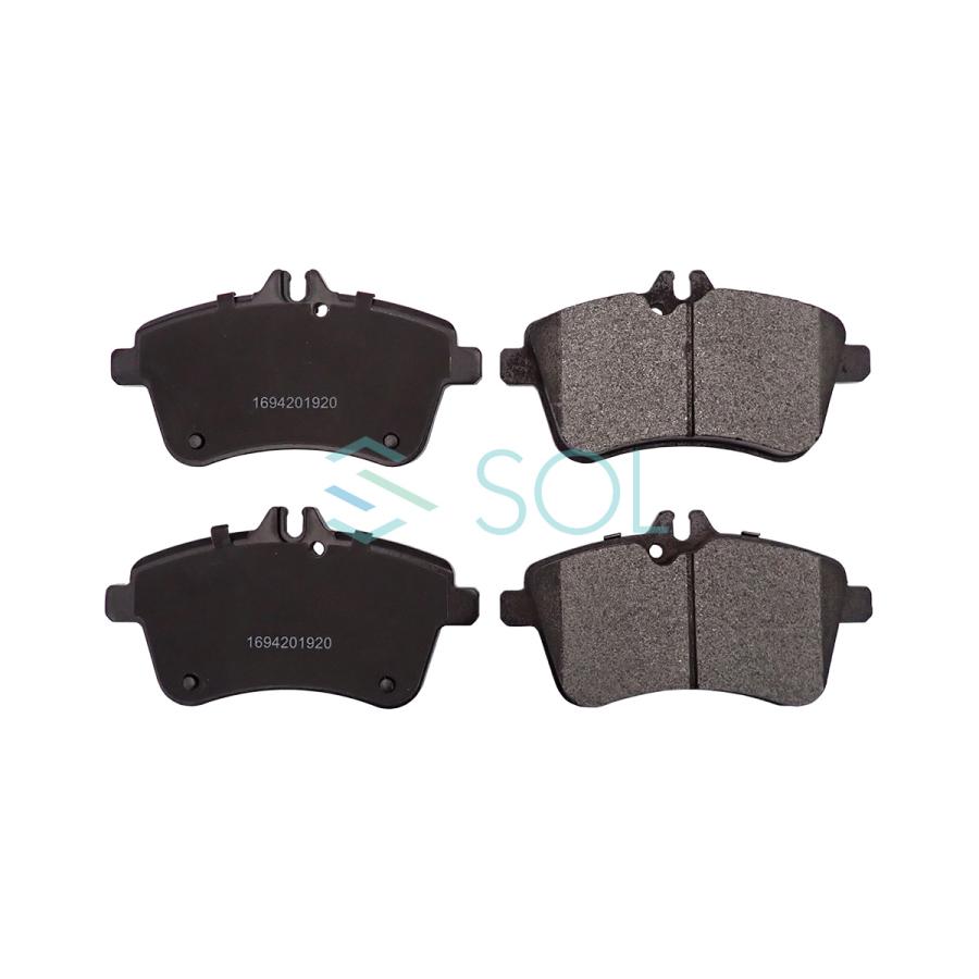 Mercedes-Benz HAPAD ベンツ W169 W245 フロントブレーキパッド 左右セット A180 A200 B180 B200 ...