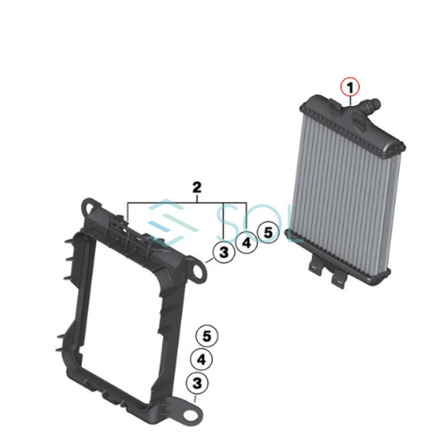 BMW CAPSOL 4シリーズ F36 440i ラジエーター ラジエター 冷却装置 17117628057 18時まで即日出荷 : 自動車 ...