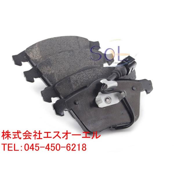 フロント ブレーキパッド ブレーキパット 左右セット 出荷締切18時 アウディ A2 8Z0 A3 8L1 8P1 8PA 8P7 1K0698151F 1K0698151A ...
