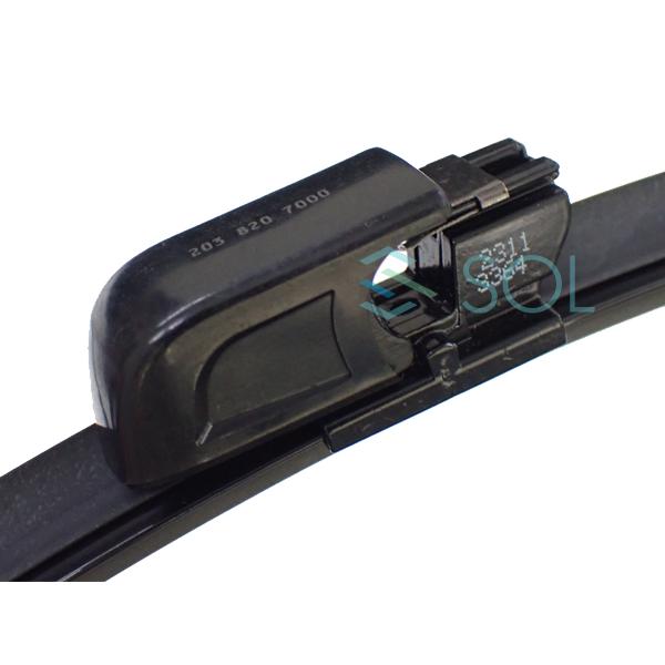 Mercedes-Benz（メルセデス・ベンツ） ベンツ W203 フロント ワイパーブレード 左右セット 左ハンドル車用 C180 C200 ...