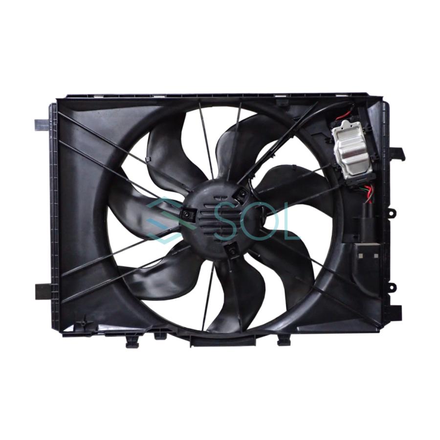 Mercedes-Benz ラジエーター ラジエター ベンツ W204 ブロアファン 電動ファン C200 C300 2045000193 ...