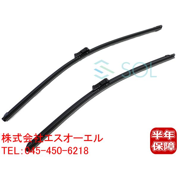 Mercedes-Benz ベンツ X204 フロント ワイパーブレード 左右セット 左ハンドル車用 GLK300 GLK350 ...