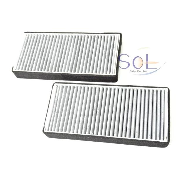 ベンツ W215 エアコンフィルター キャビンフィルター 内気用 外気用セット CL500 CL600 CL55 CL65 ...