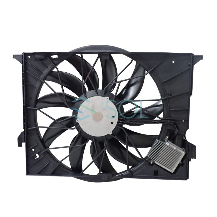 ベンツ W211 W209 W219 ラジエーター ブロアファン 電動ファン E280 E300 E320 E63 CLK63 CLS63 ...