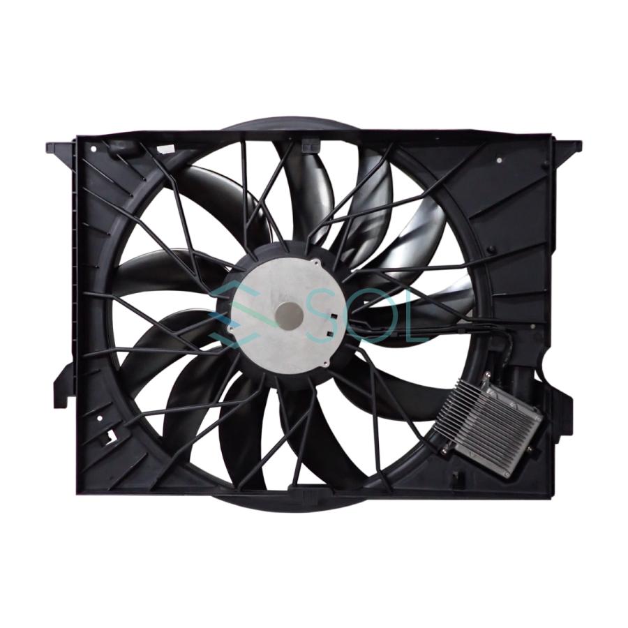 Mercedes-Benz ベンツ W221 W216 ラジエーター ブロアファン 電動ファン S350 S500 S550 S600 S63 ...