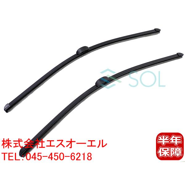 Mercedes-Benz ベンツ W211 フロント ワイパーブレード 左右セット 左ハンドル車用 E240 E320 E500 E55 ...