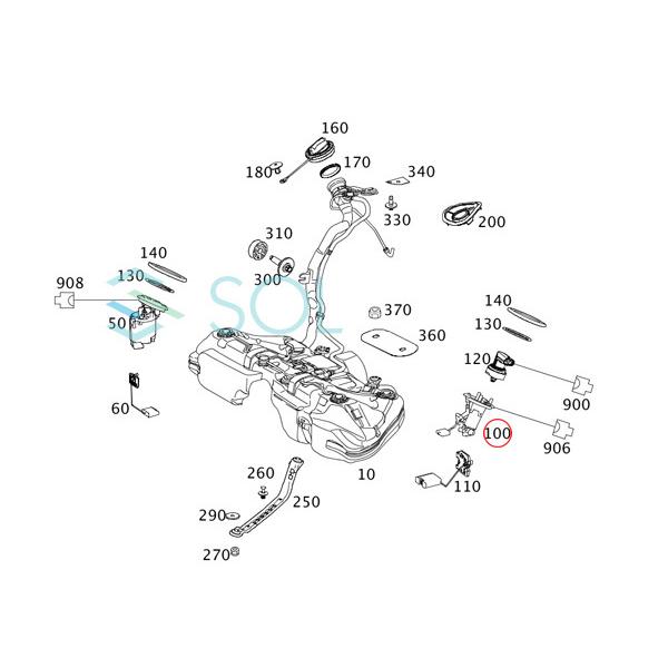 Mercedes-Benz ベンツ W204 W212 W207 フューエルレベルセンサー 燃料レベルセンサー ガソリンレベルセンサー ...