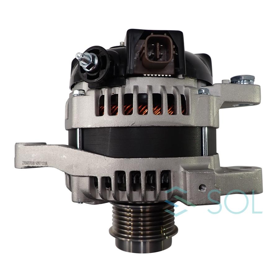 トヨタ（TOYOTA） CAPSOL ノア ZRR70G オルタネーター ダイナモ 新品 27060-37030 27060-37031 コア ...