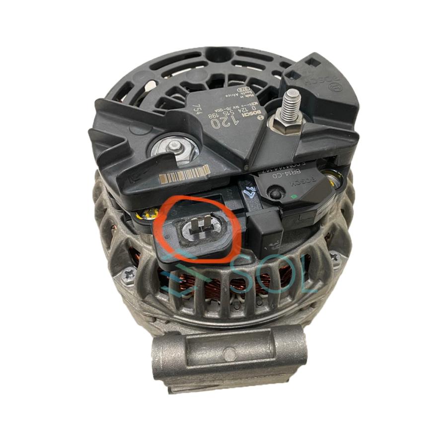 Mercedes-Benz ベンツ W203 W209 R230 R171 オルタネーター 120A BOSCH製 C180 C200 ...