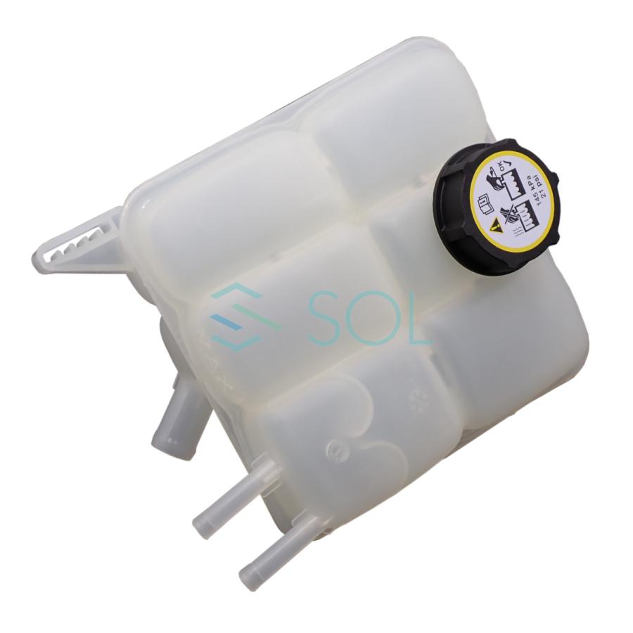 ボルボ C30(533) S40II(544) V50(545) エクスパンションタンク リザーバータンク ラジエーターサブタンク キャップ付 ...