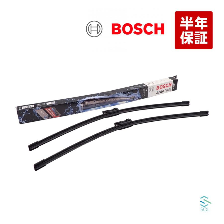 Mercedes-Benz BOSCH エアロツイン Eクラス W207 E250 E300 E350 フロント ワイパーブレード エアロワイパー 右ハンドル車 左右セット A826S ...